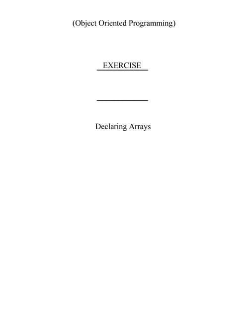 computer science fundamentals in C Programming 2 | PDF