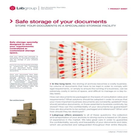 Archiving Services | PDF