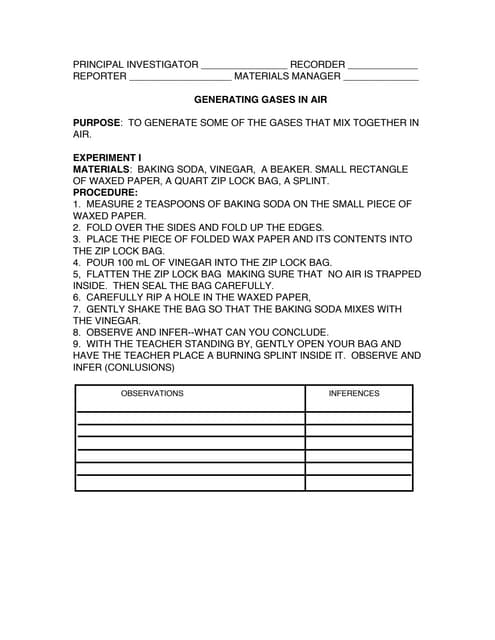 Elementary science (Review questions) | PDF