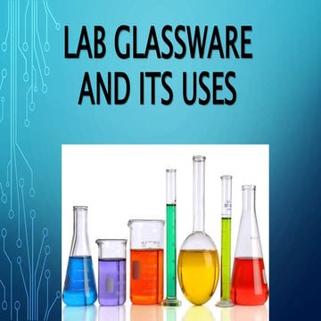 Common Glassware used in Lab | PPTX