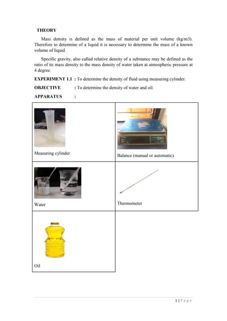Fluid Mechanic Lab - Venturi Meter | PDF