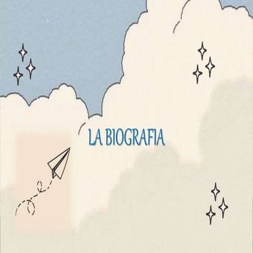 La biografia | PPTX