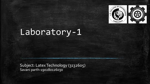 Rubber hrvest and processing 3 | PPTX