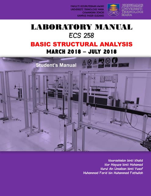 1 thermodynamics laboratory report front cover | DOC