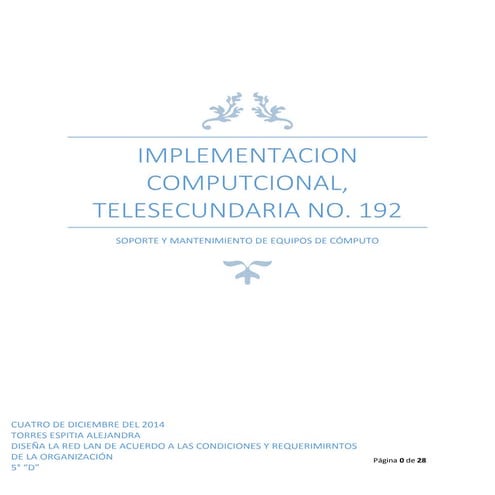 Implementación de una red lan y Software educativo Escuela Canton Duran ...