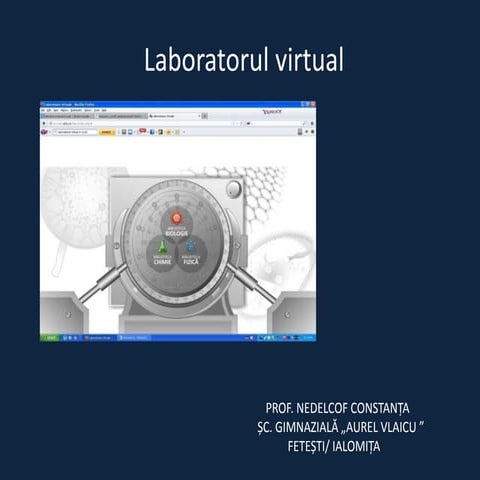 Laboratorul virtual | PPTX