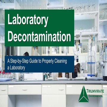 Laboratory Decontamination | PDF