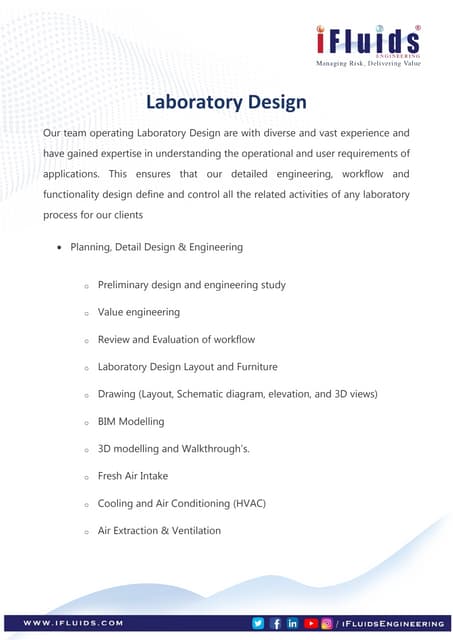 Basic design and organisation of diagnostic laboratory | PPT
