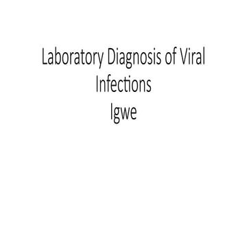 LABORATORY DIAGNOSIS OF VIRAL INFECTION.pptx