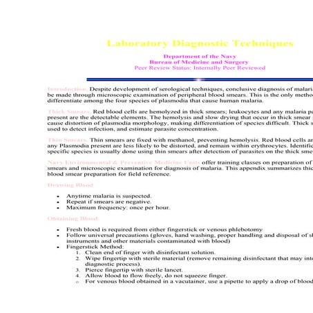 Laboratory diagnostic techniques | PDF