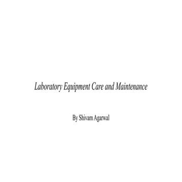 Laboratory Equipment Care and Maintenance.pptx