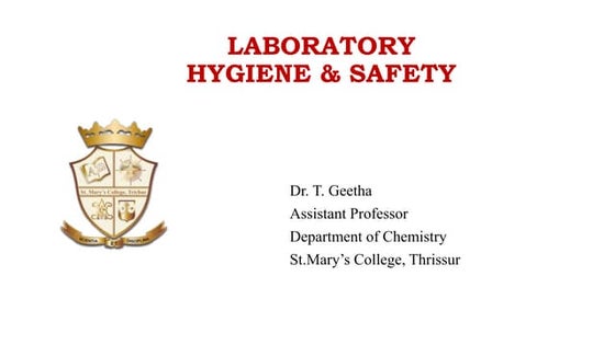 Lab safety dos and don | PDF