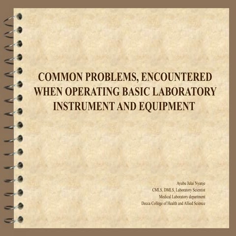 LABORATORY INSTRUMENT AND EQUIPMENT PROBLEMS.pptx