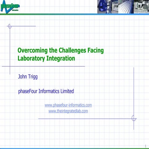Laboratory Integration John Trigg | PPT