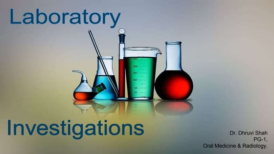 Hematological laboratory tests | PPTX | Blood Disorders | Diseases and ...