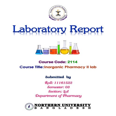 Laboratory report homepage;MANIK | PDF
