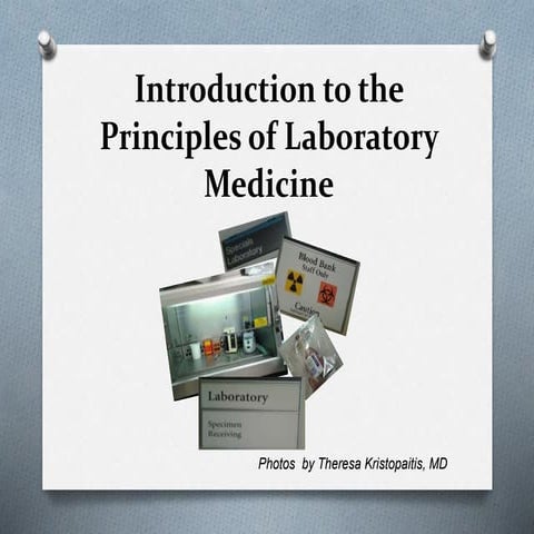 laboratory medicine introduction for professionals.ppt