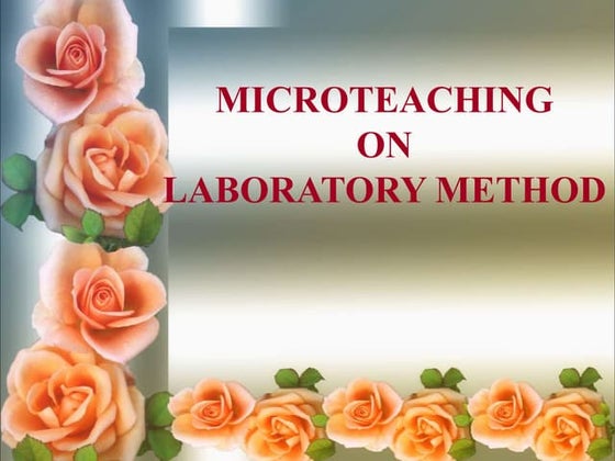 Laboratory method | PPTX