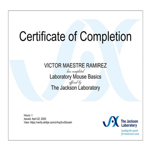 Laboratory Mouse Basics - The Jackson Laboratory | PDF
