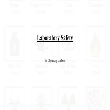 Basic Laboratory Safety in Chemical labs .pptx