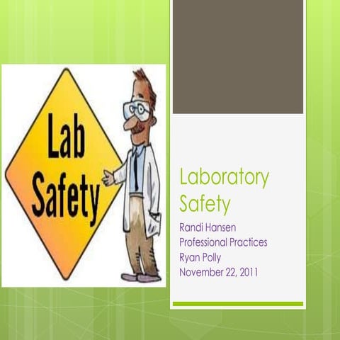 Laboratory safety | PPT