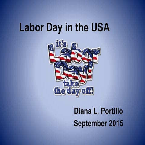 Labor day in the usa basic level | PPT