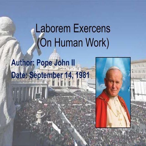 Laborem Exercens | PPTX