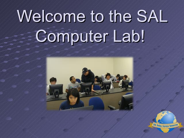 Lab Orientation Ppt