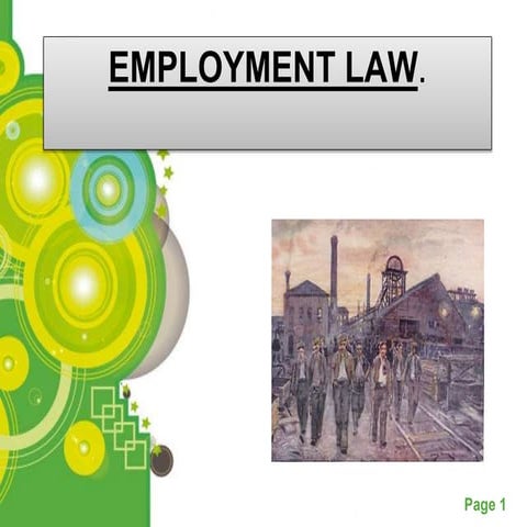 Labor law. | PPTX