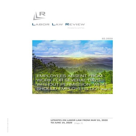 Labor Law Review (No.02.2020) | PDF