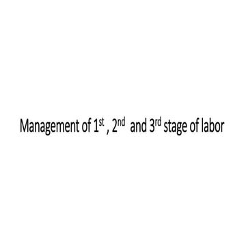 Labor management | PPTX