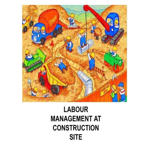 Labor management at construction site | PPT