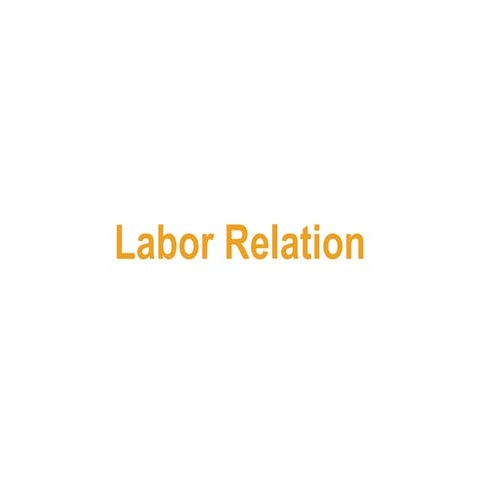 Labor Management Relations in the Philippine | PPTX