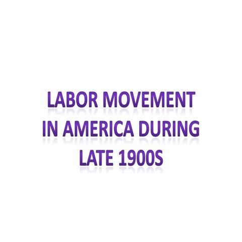 Labor strikes | PPT