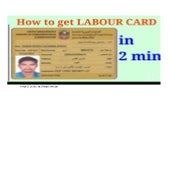 Get UAE work permit card online in 2min | PDF