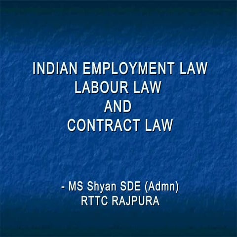 Major new Labour Laws for Sindh | PDF