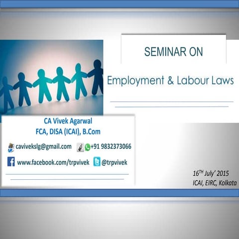 Labour Codes 2025, ppt on new labour codes | PPTX