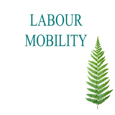 Labour Mobiliti Dr Jakie | PPT