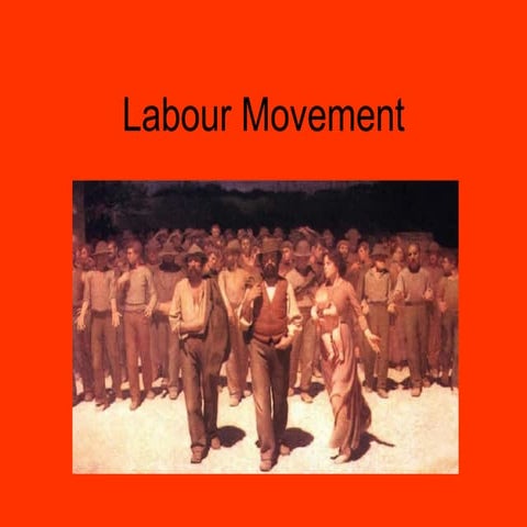 Labour movement | PPT