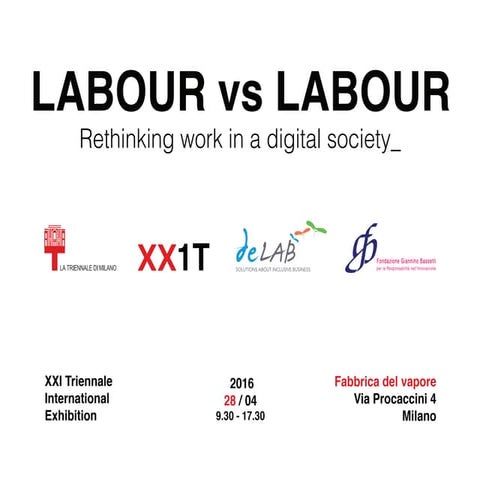 Labour versus labour. Rethinking work in a digital society | PDF
