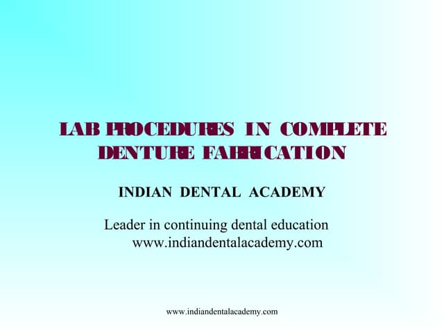 Study models 101 trimming | PPTX