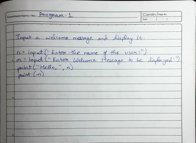 Lab Programs 1 To 13 1 Ppt