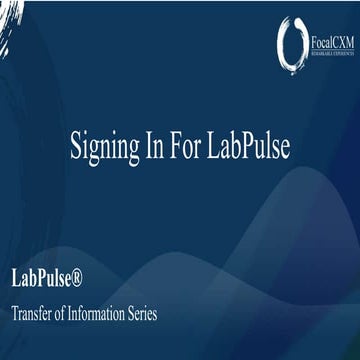 Labpulse sign in | PPT