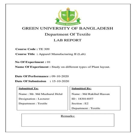Study On different types of Plant Layout | Plant Layout | PDF