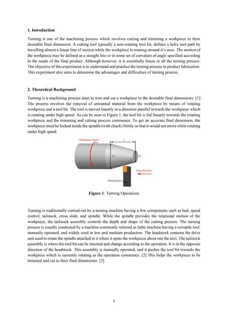 EDM wirecut report | DOCX