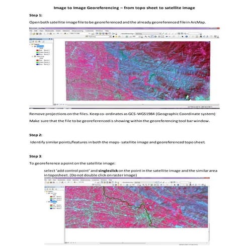 Lab report 2 image to image georeferencing | DOCX
