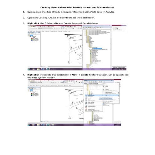 Lab report 3 creating geodatabase | DOCX