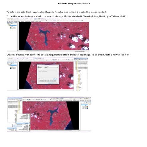 Lab report 9 satellite image classification using Erdas imagine | DOCX