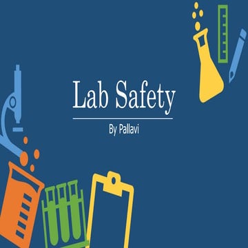 Lab safety | PPTX