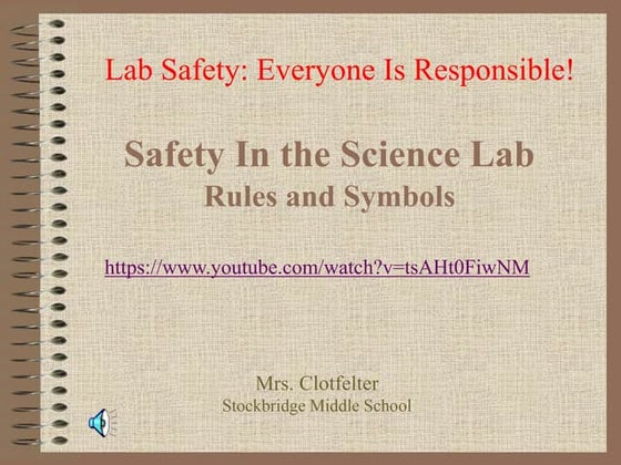 Lab Safety - Rules and Symbols | PPTX | First Aid | Injuries